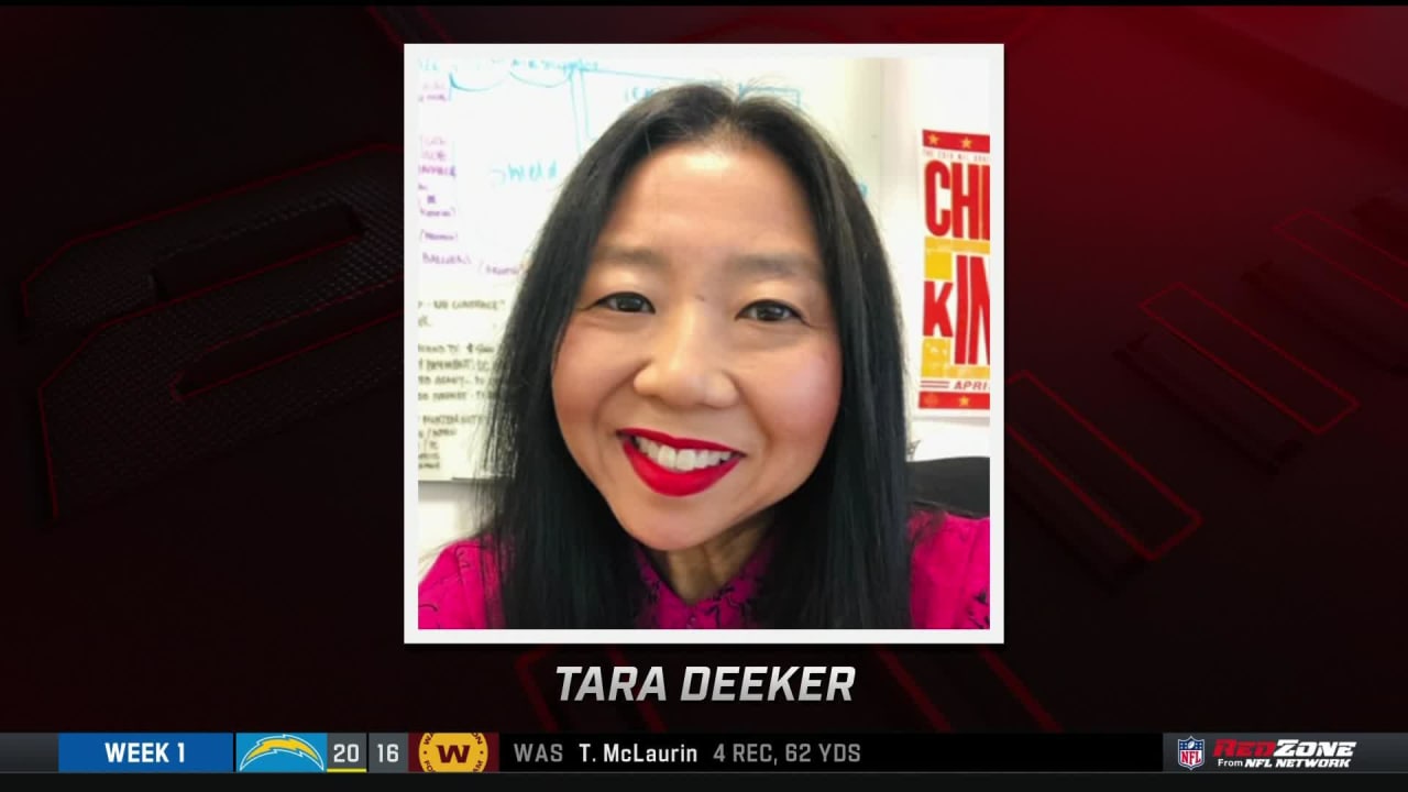 'NFL RedZone' honors Tara Deeker