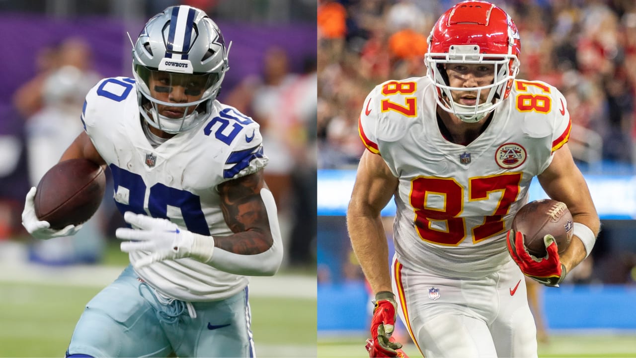 Cowboys RB Tony Pollard, Chiefs TE Travis Kelce highlight Players of ...