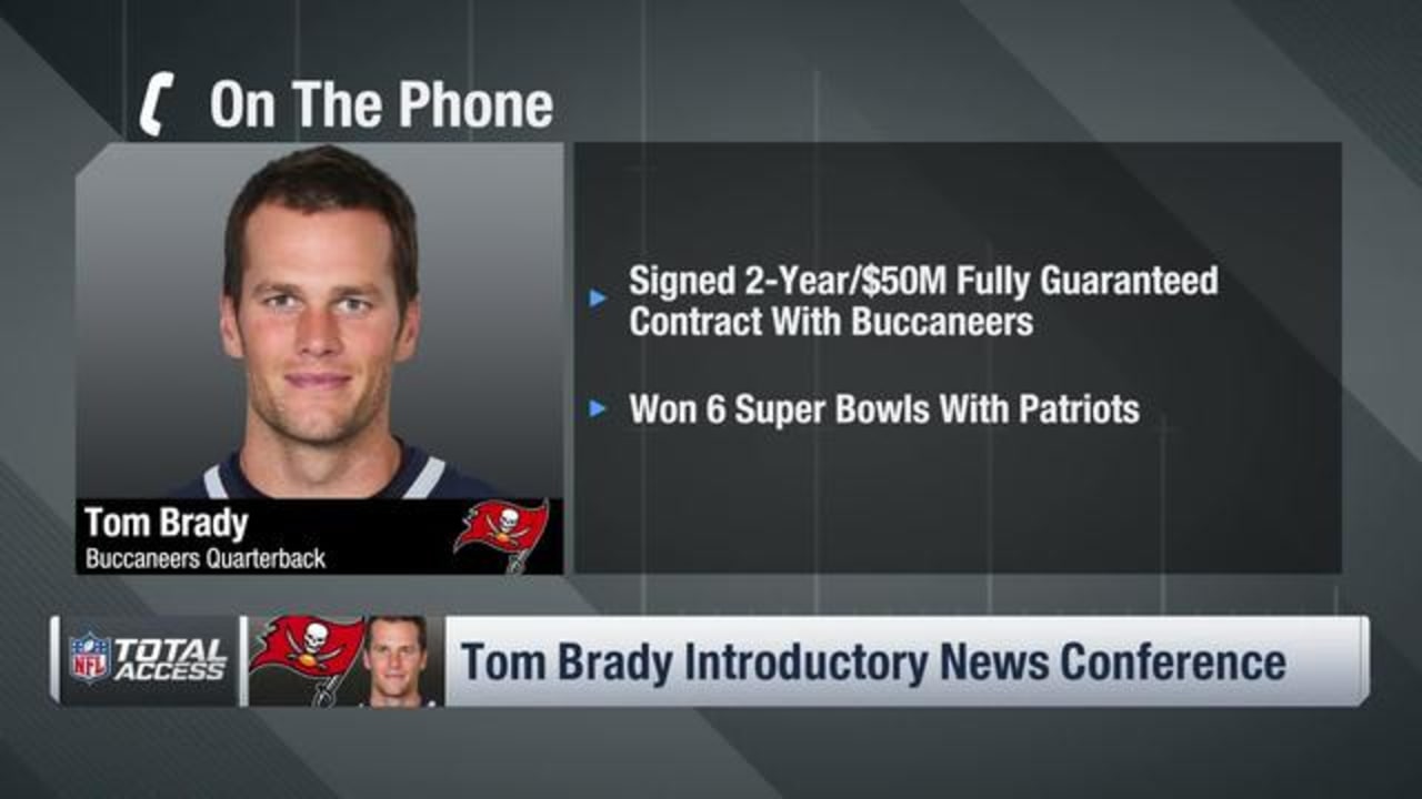 Best of Tom Brady's introductory Bucs conference call