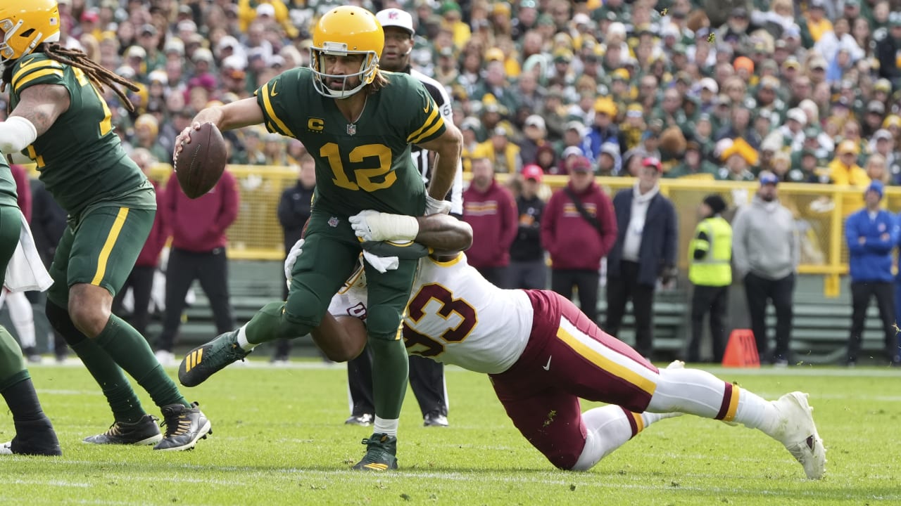 Washington Football Team defensive end Jonathan Allen's quick move ...