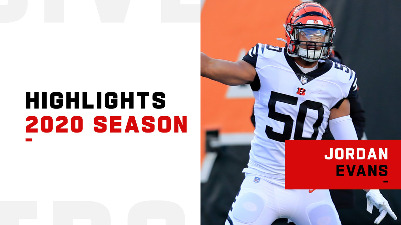 Cincinnati Bengals linebacker Jordan Evans | 2020 season