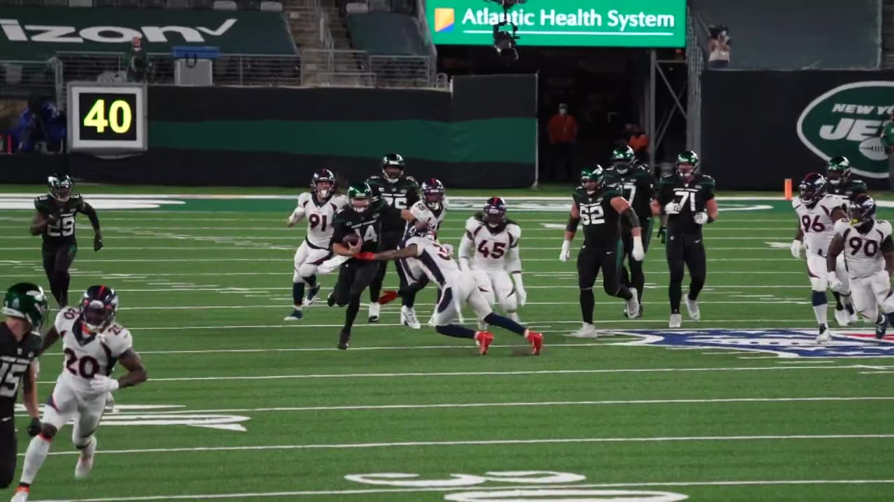Field View: New York Jets quarterback Sam Darnold outruns everyone on touchdown