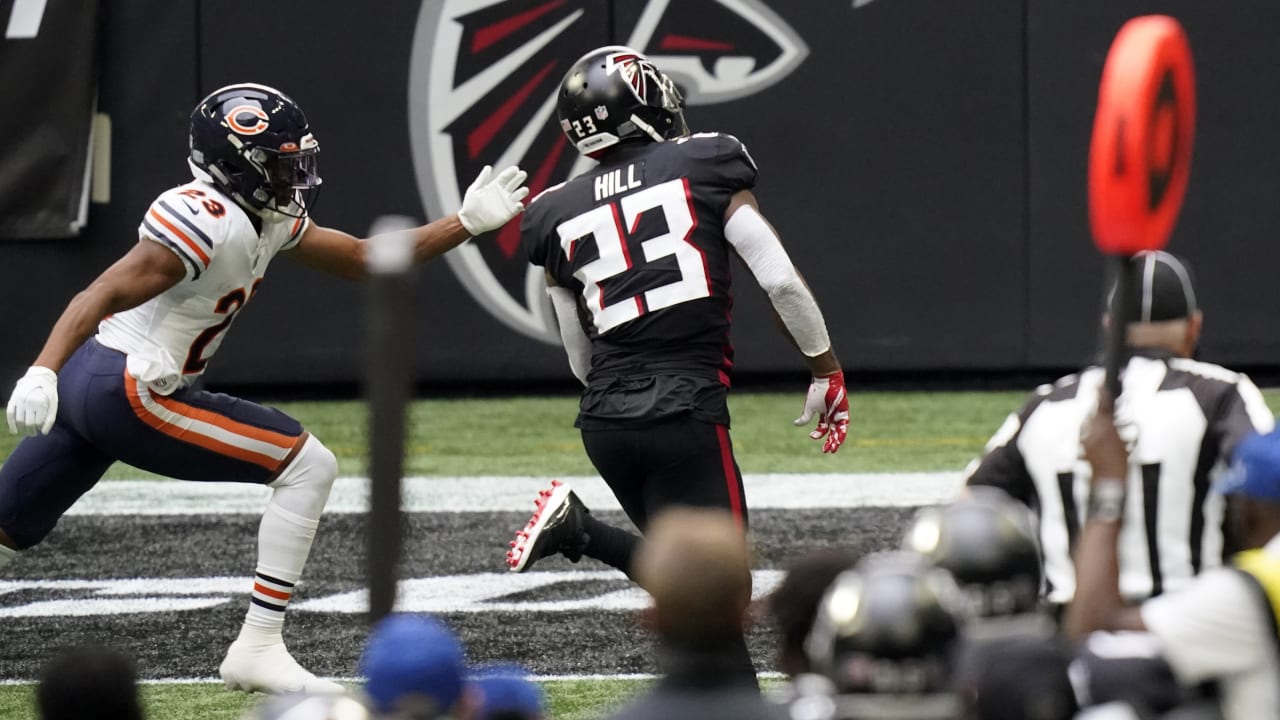 Atlanta Falcons running back Brian Hill can't be contained on cutback ...