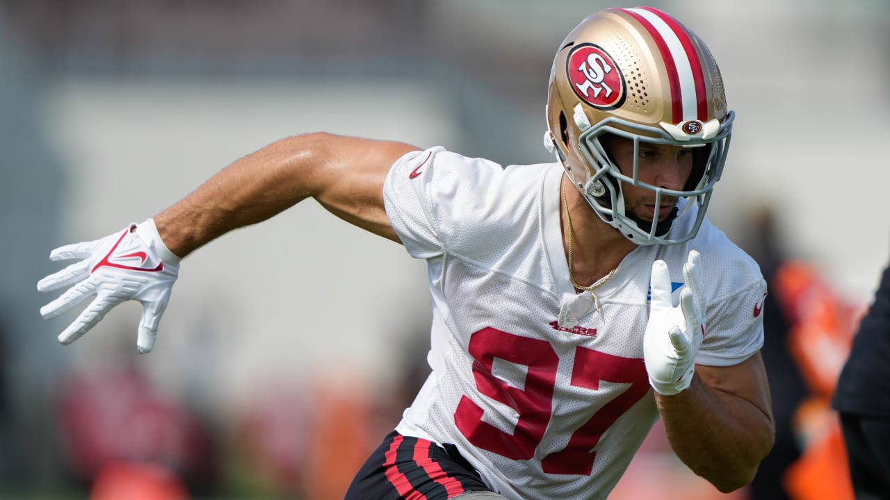 Niners expect Nick Bosa to be full participant in practice next week