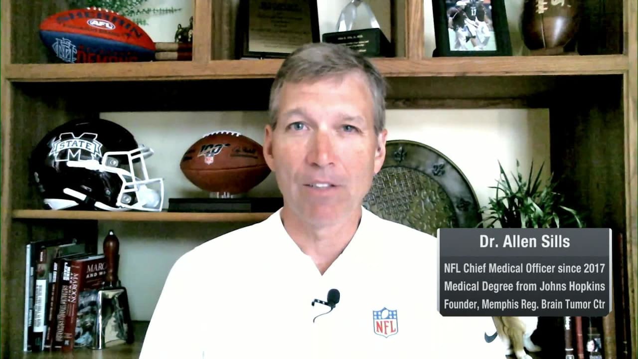 NFL Chief Medical Officer Dr. Allen Sills: Where NFL stands with ...