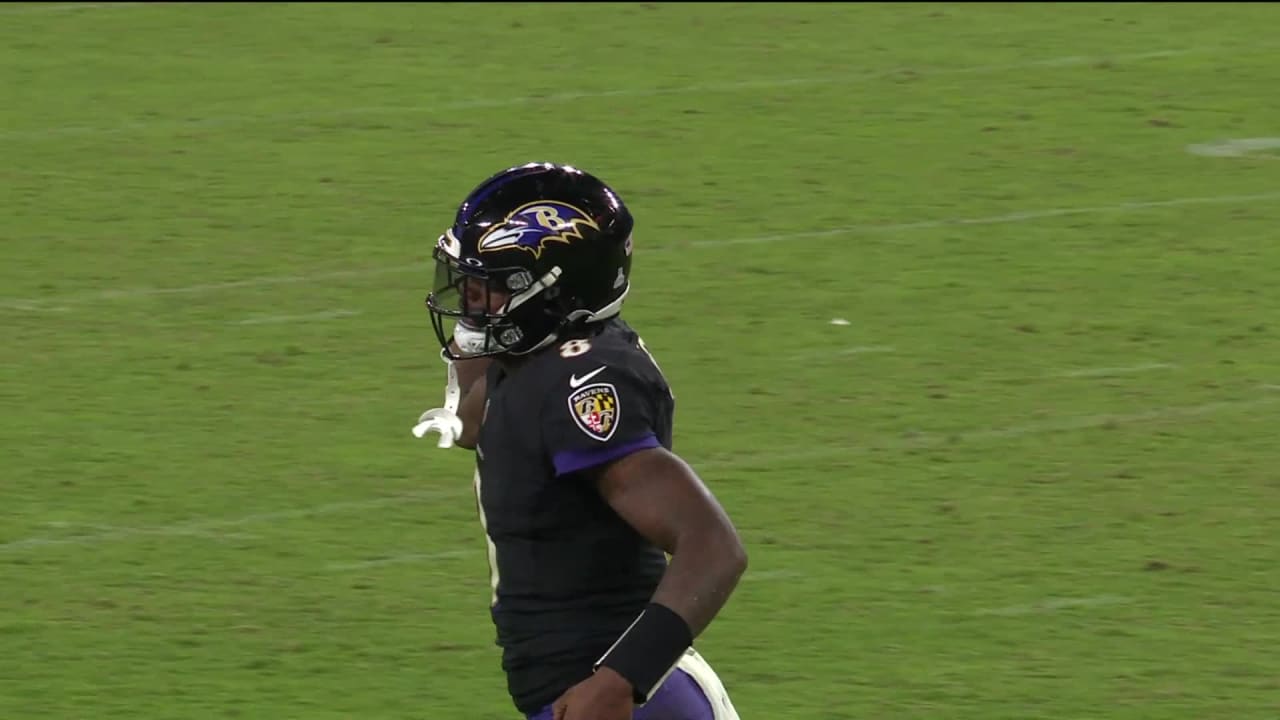 Seeing double? Baltimore Ravens quarterback Lamar Jackson goes back to ...
