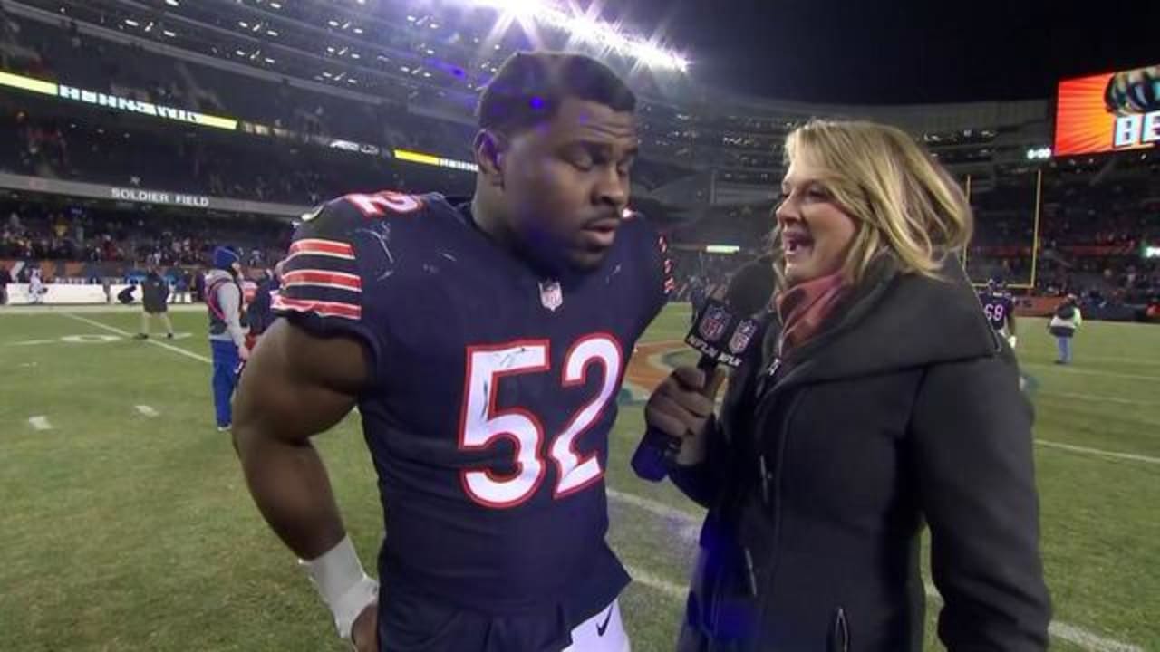 Chicago Bears LB Khalil Mack on head coach Matt Nagy: He's the perfect ...