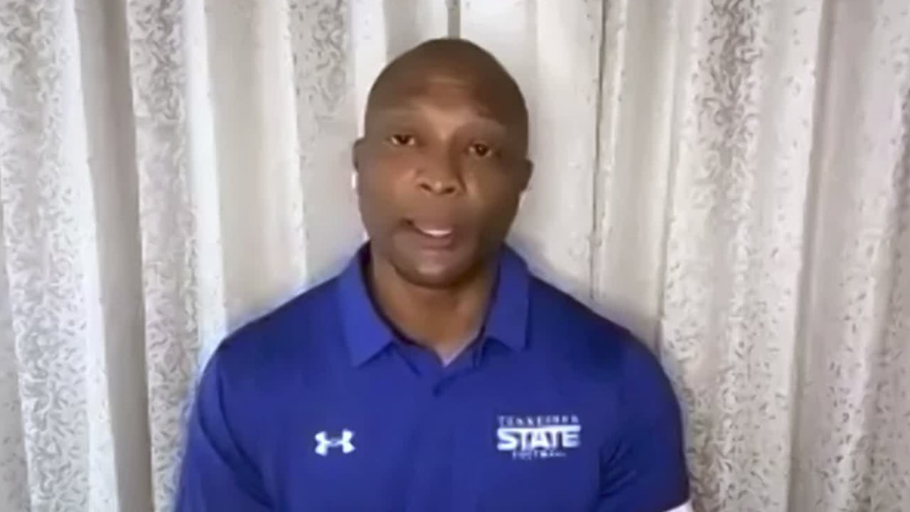 Tennessee State head coach Eddie George reveals his mindset entering ...
