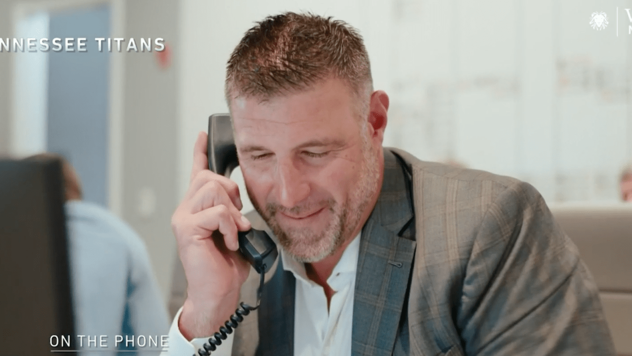 Watch Tennessee Titans head coach Mike Vrabel's draft-call message to ...