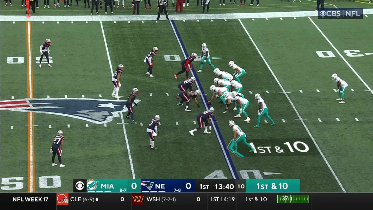 New England Patriots safety Jabrill Peppers' hit-stick tackle jars ball ...