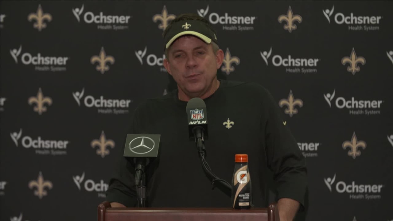 Saints postgame press conference