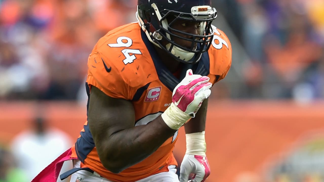 DeMarcus Ware (back) expected to miss two weeks
