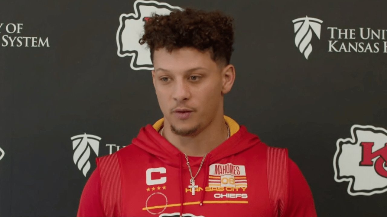 Kansas City Chiefs quarterback Patrick Mahomes discusses facing ...