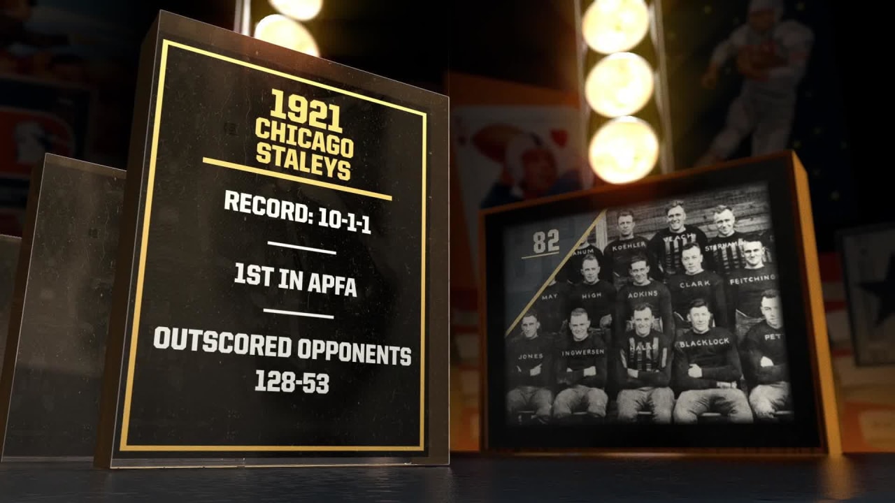 'NFL 100 Greatest' Teams, No. 82: 1921 Chicago Staleys