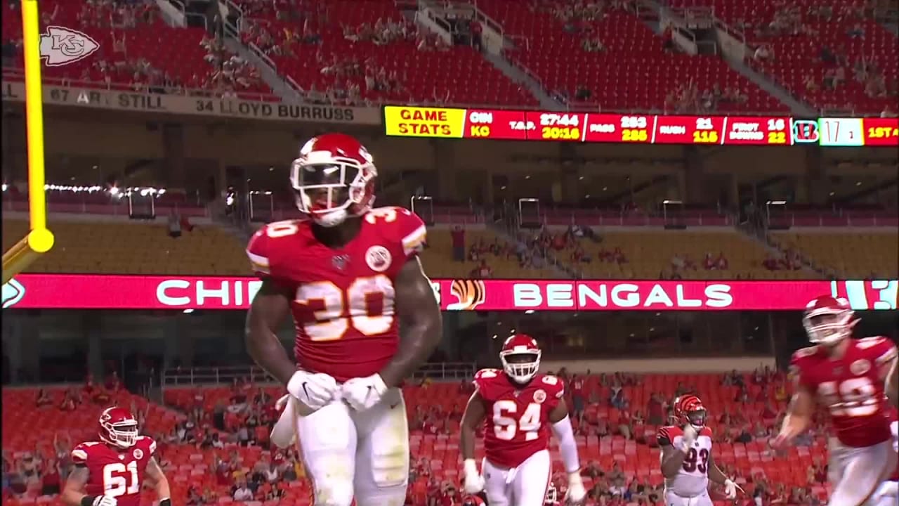 UDFA Josh Caldwell takes draw play in for first NFL TD