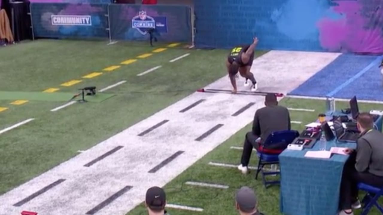 D'Andre Swift runs official 4.48 second 40-yard dash