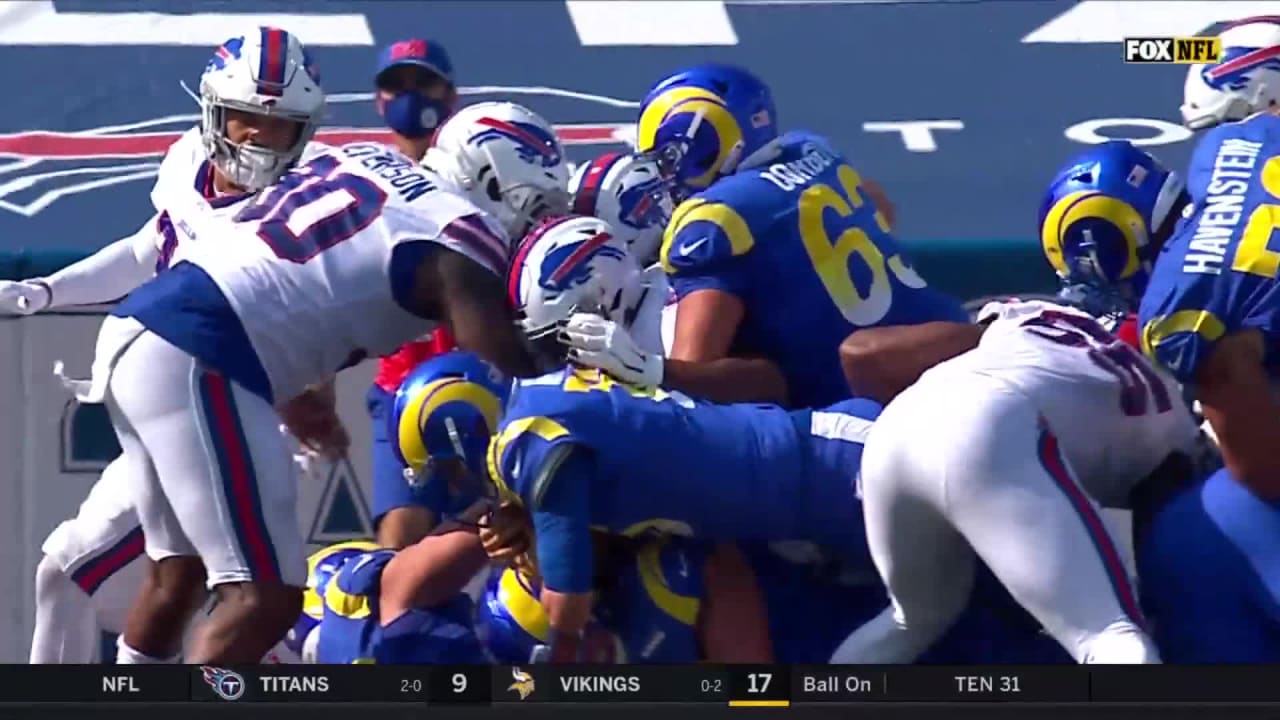 Los Angeles Rams quarterback Jared Goff sneaks in for Rams' first TD of ...