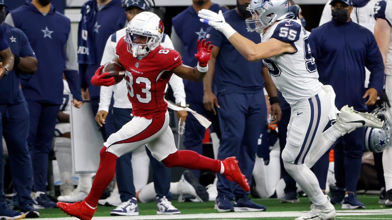 Arizona Cardinals wide receiver Greg Dortch takes end around for a ...