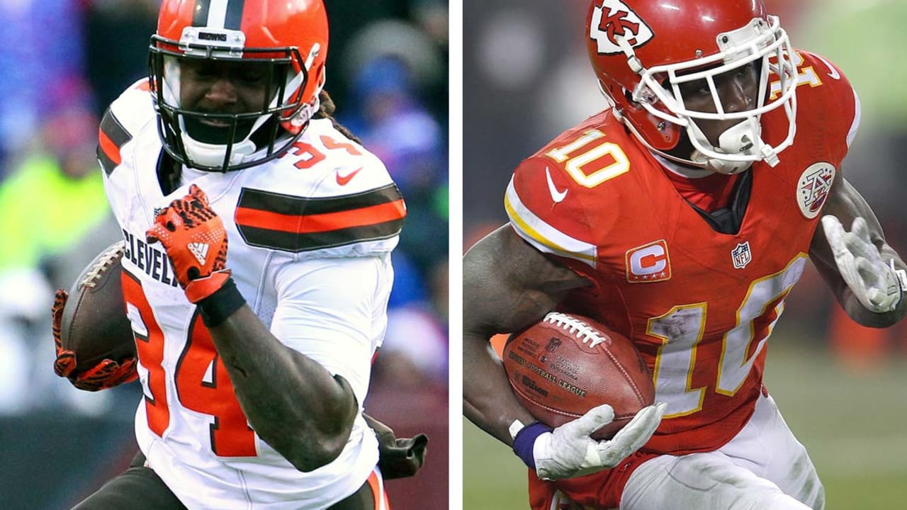 Isaiah Crowell, Tyreek Hill move up in new mock draft