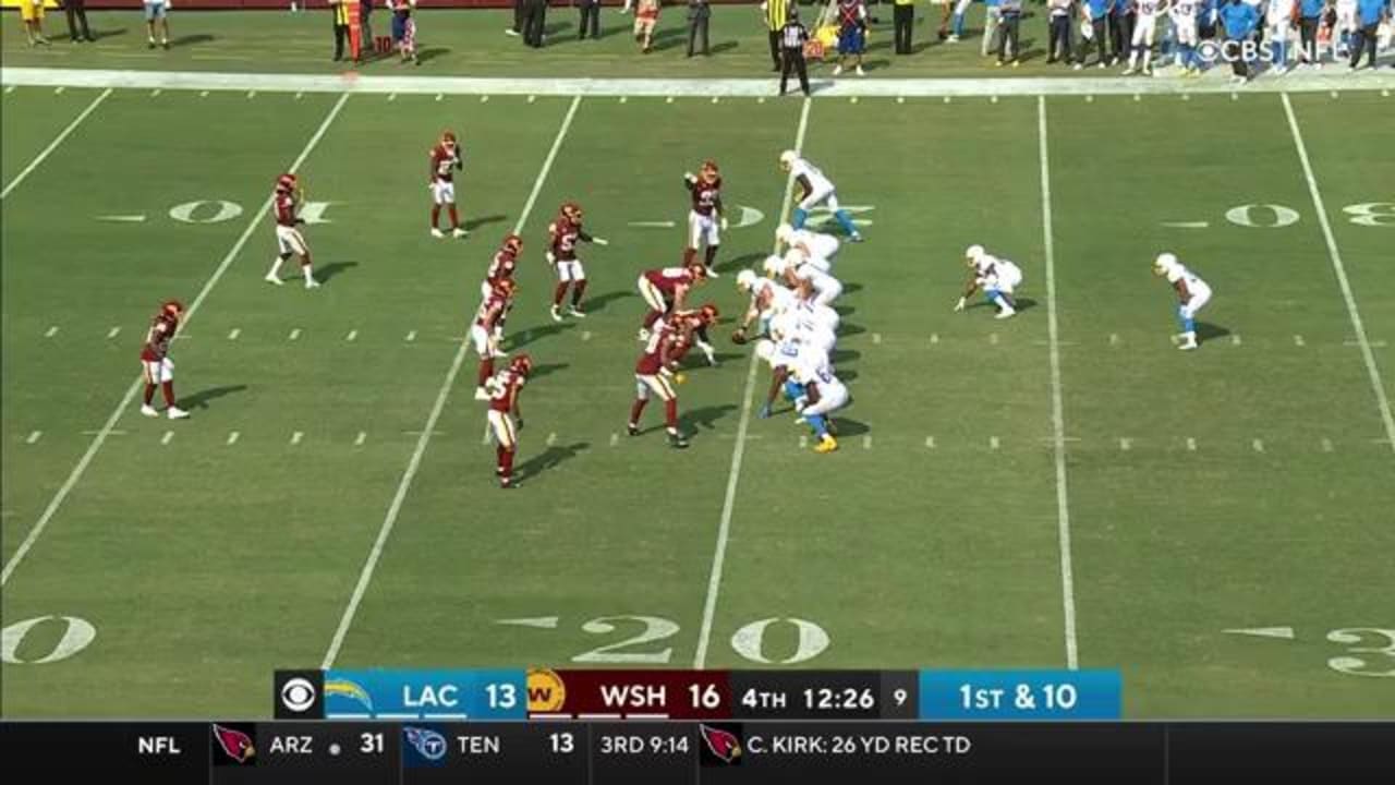 Washington Football Team cornerback William Jackson III looks like WR ...