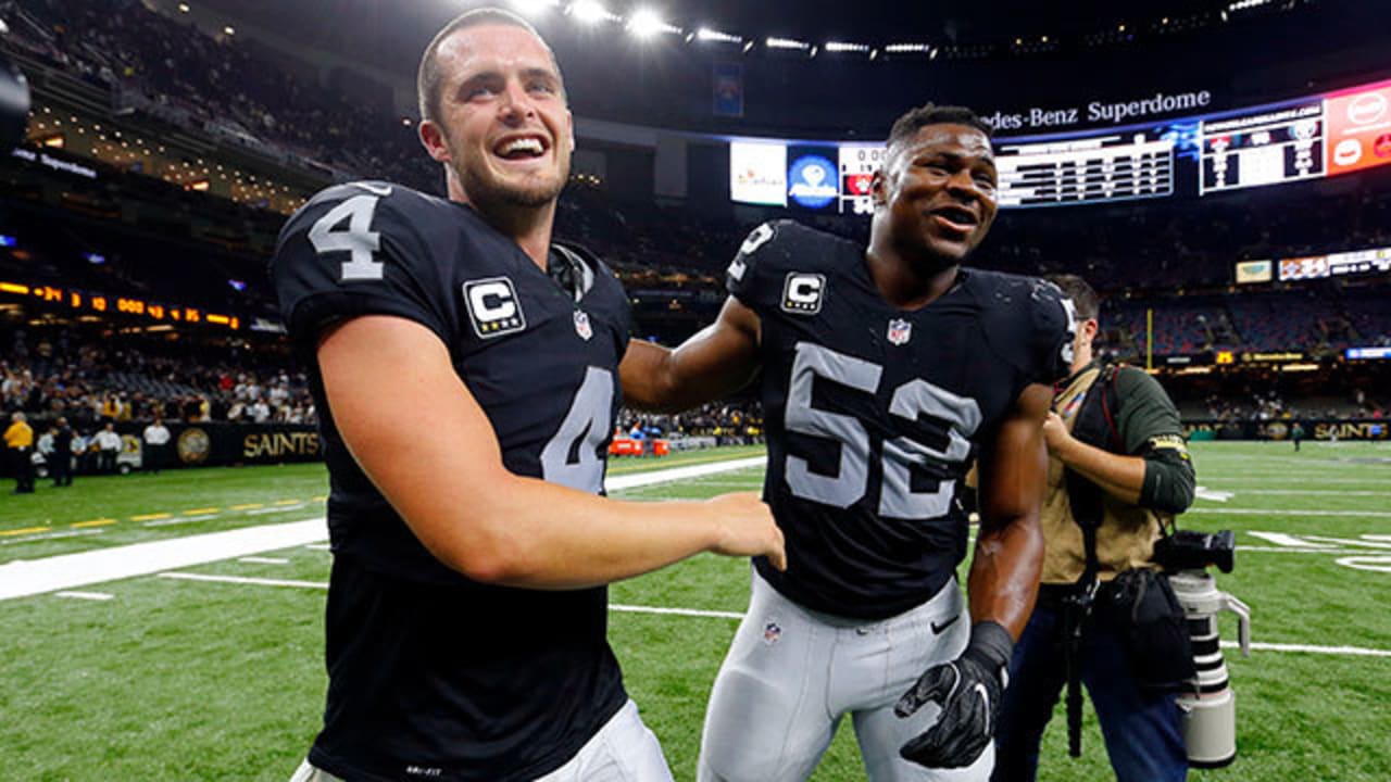 David Carr: Derek Carr and Khalil Mack thought they'd be playing ...