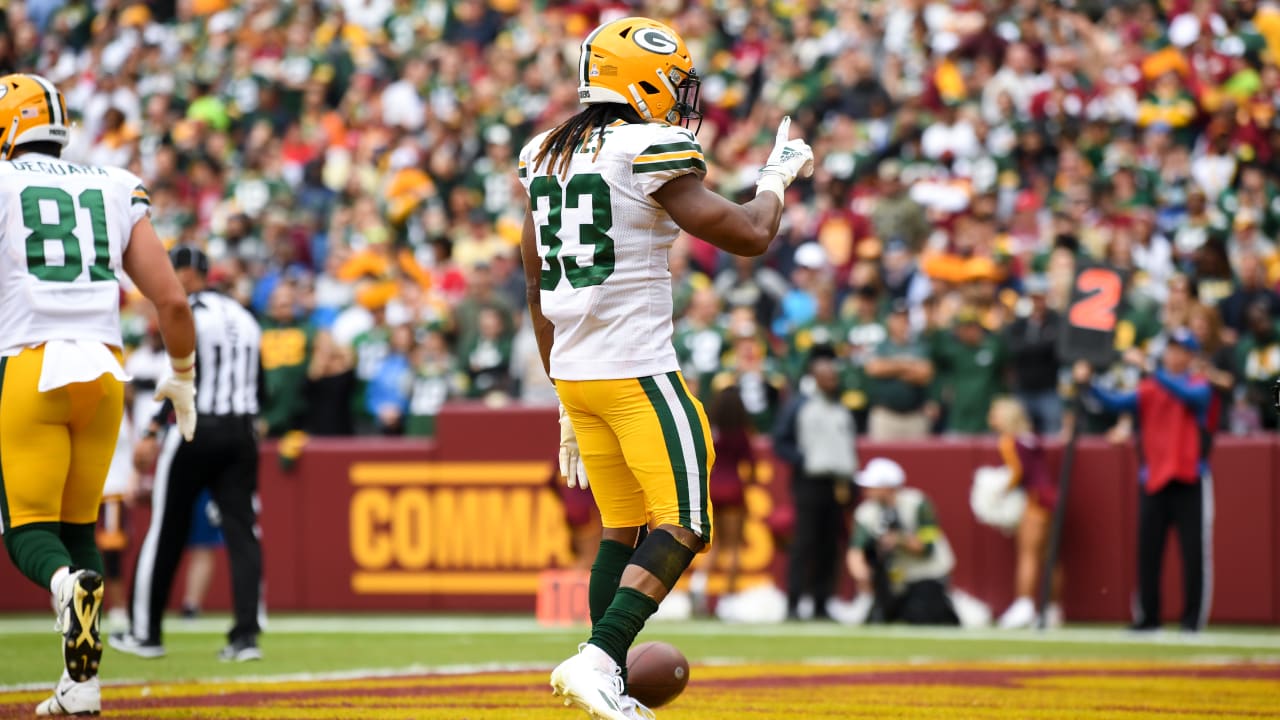 Can't-Miss Play: Green Bay Packers running back Aaron Jones leaps to ...