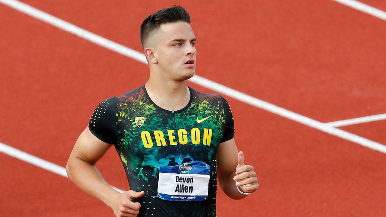 Oregon's Devon Allen qualifies for Olympics in 110m hurdles