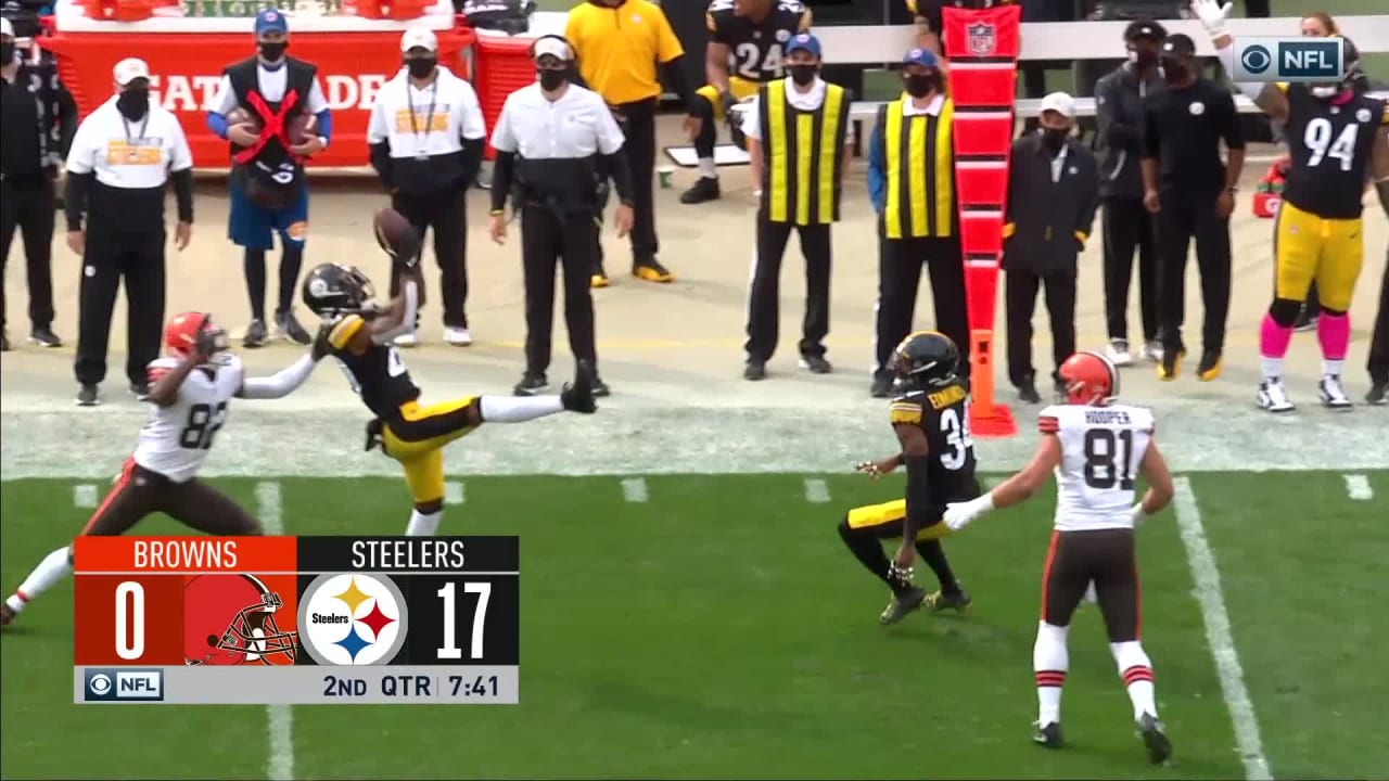 Pittsburgh Steelers cornerback Cameron Sutton gets MAJOR air for ...