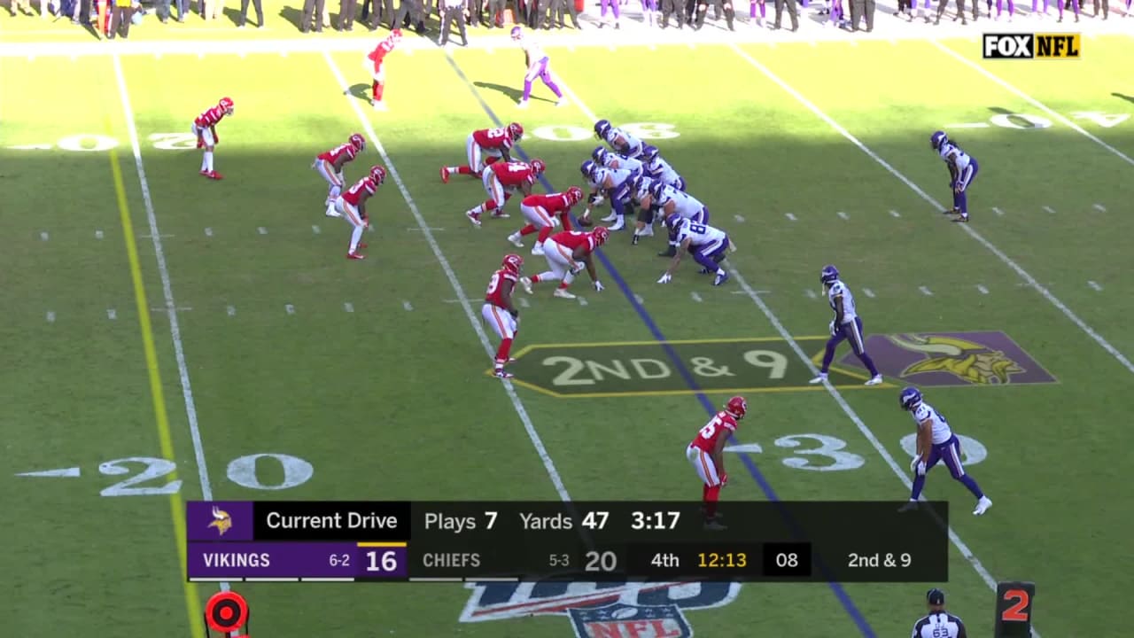 Dalvin Cook enters red zone on 22-yard catch-and-run
