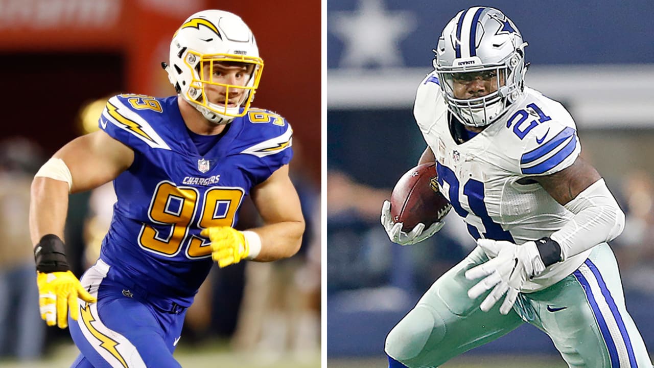NFL rookie rankings: Cowboys' Elliott atop list at midseason