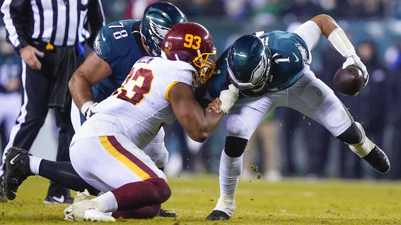 Can't-Miss Play: Washington Football Team defensive tackle Jonathan ...