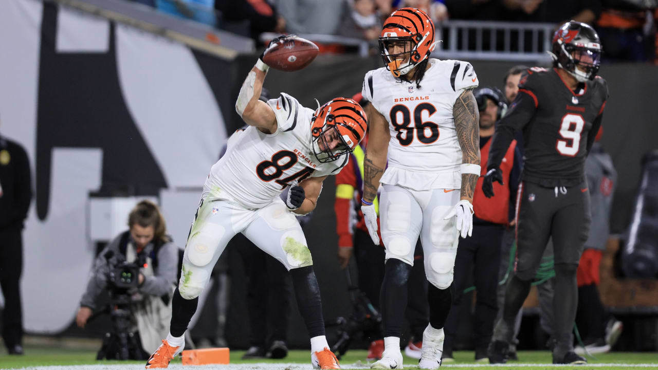 Cincinnati Bengals tight end Mitchell Wilcox's first career TD catch ...