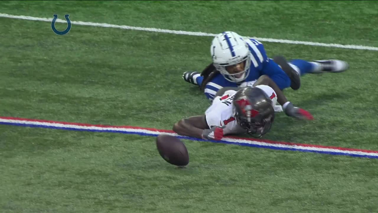 Indianapolis Colts cornerback Stephon Gilmore lowers boom to stop Tampa ...