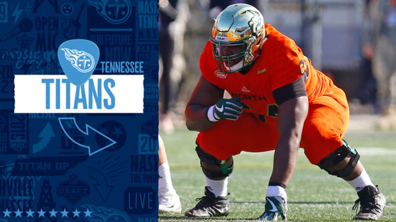 Tennessee Titans select Charlotte offensive lineman Nate Davis No. 82 ...