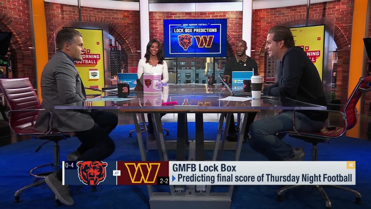 'GMFB' predicts final score of Chicago Bears-Washington Commanders 'TNF' matchup