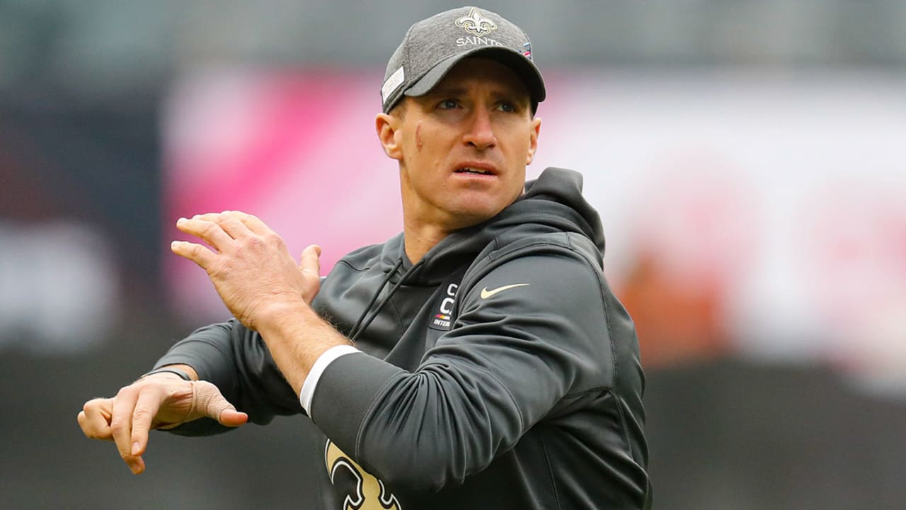 Drew Brees plans to return to Saints practice this week