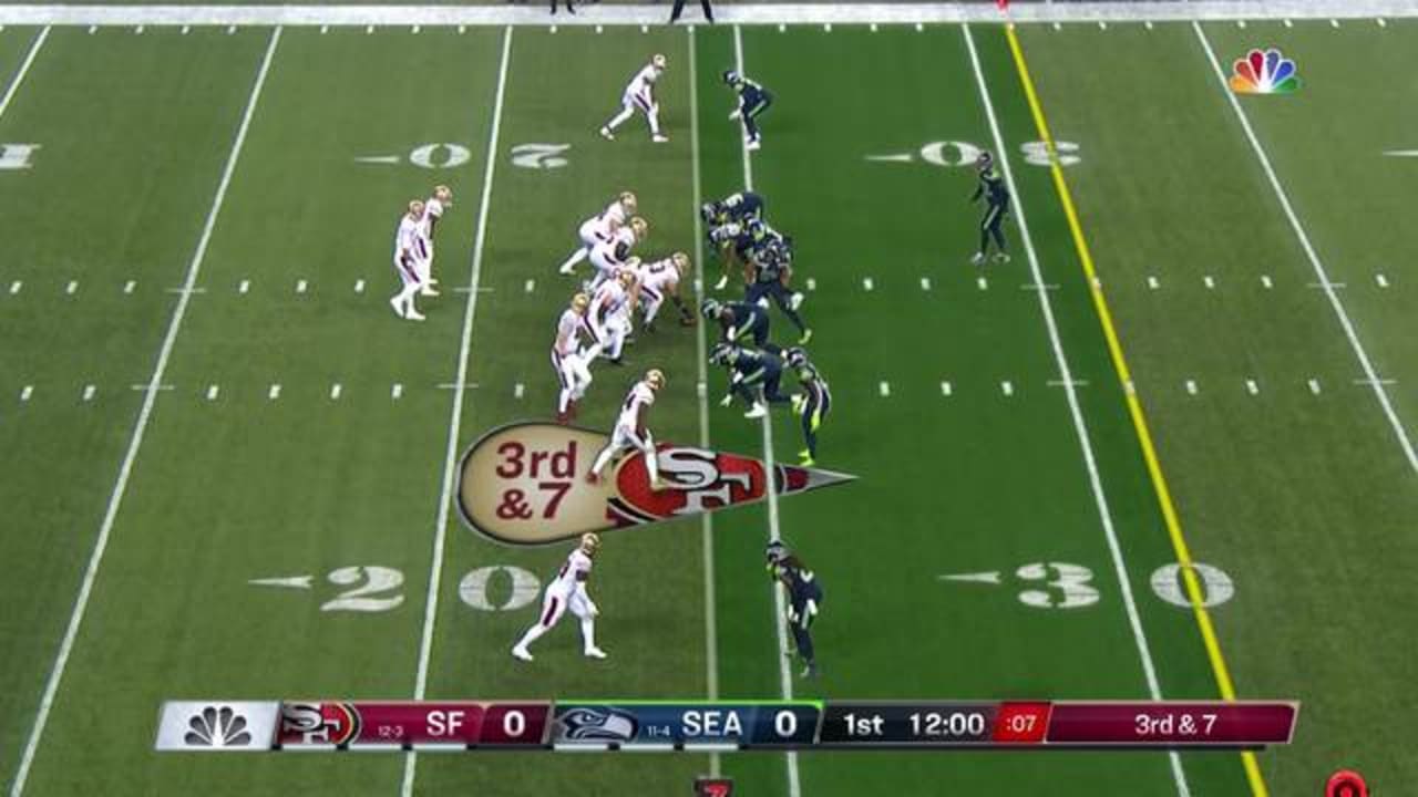 George Kittle makes phenomenal fingertip grab to move the chains