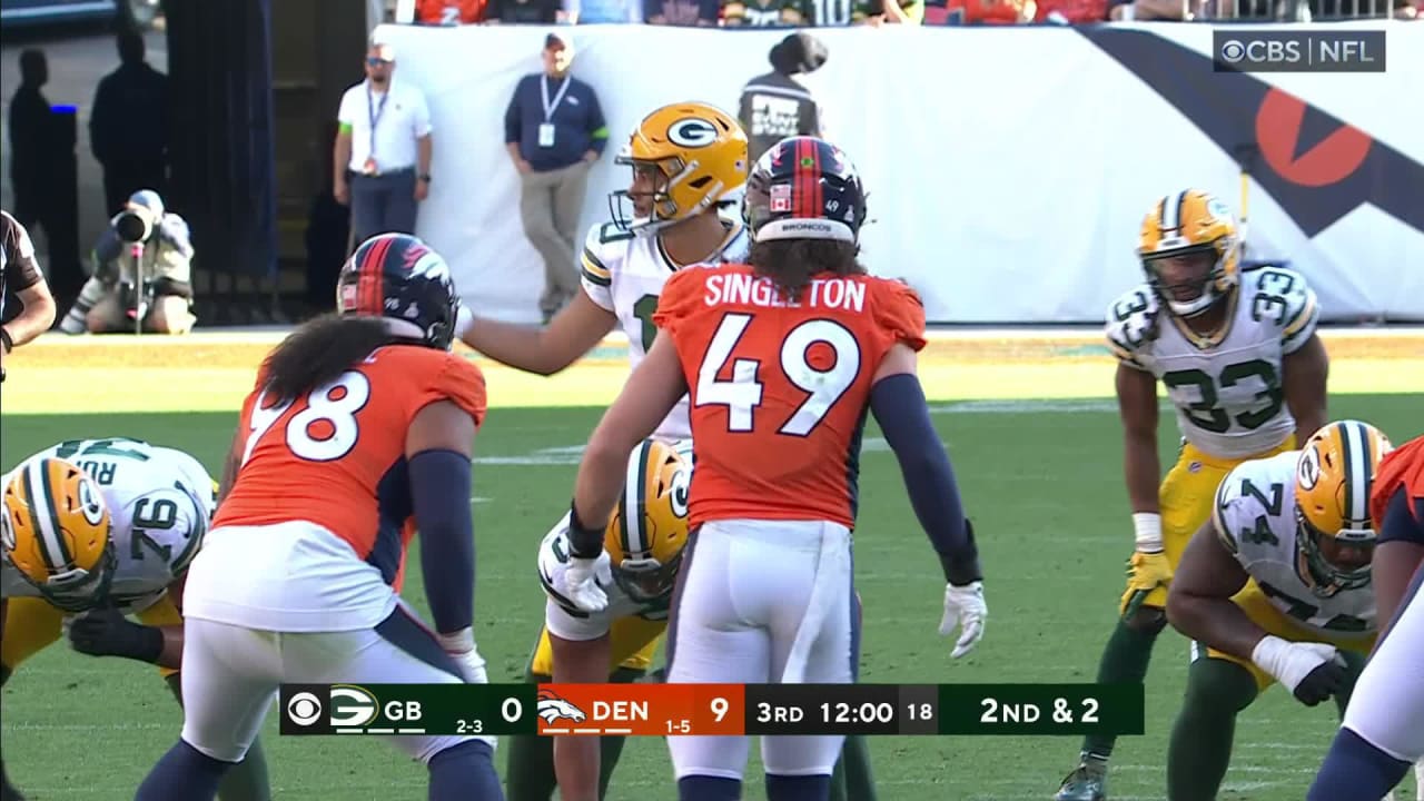 Green Bay Packers wide receiver Dontayvion Wicks' first career pass ...