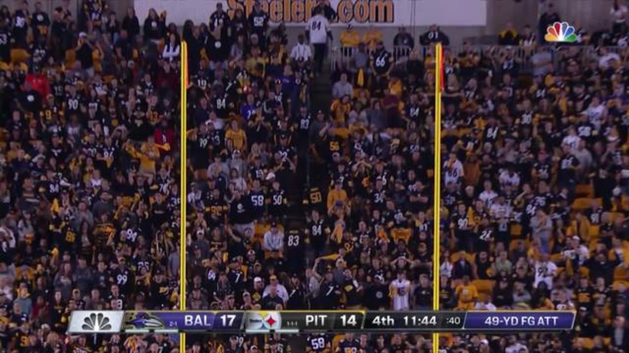 Tucker makes 49-yard field goal