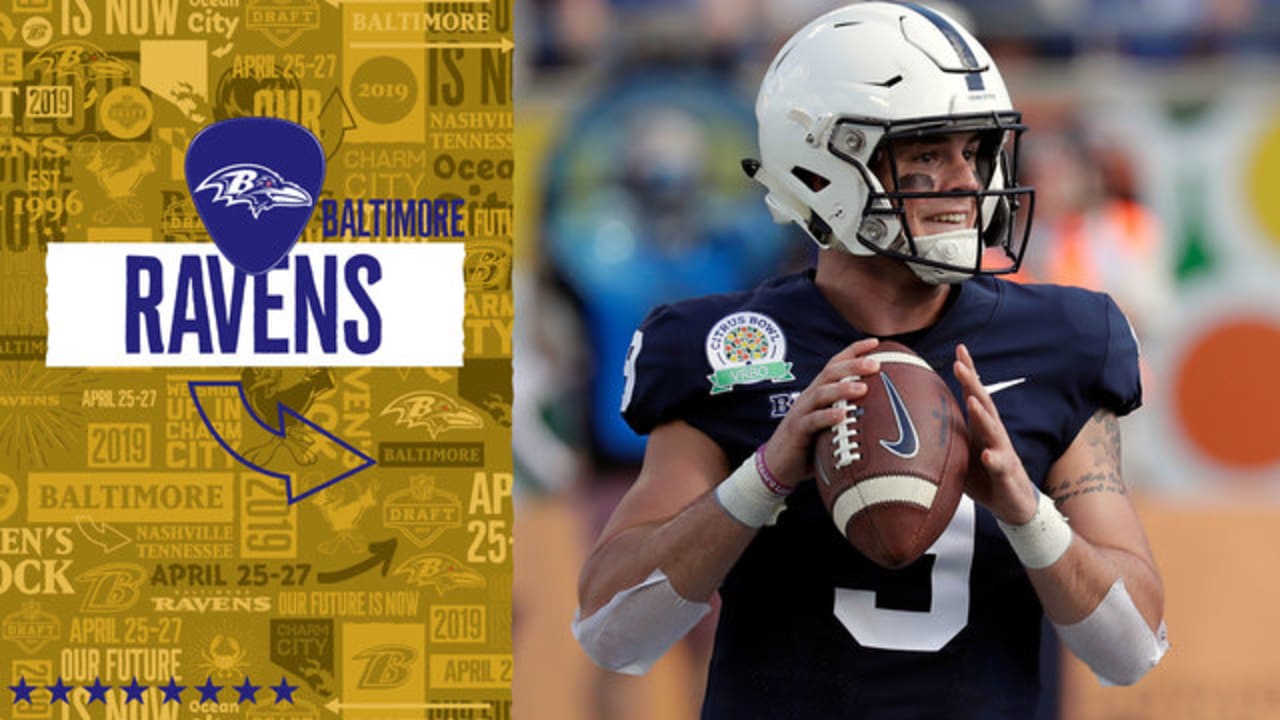 Baltimore Ravens select Penn State quarterback Trace McSorley No. 197 ...