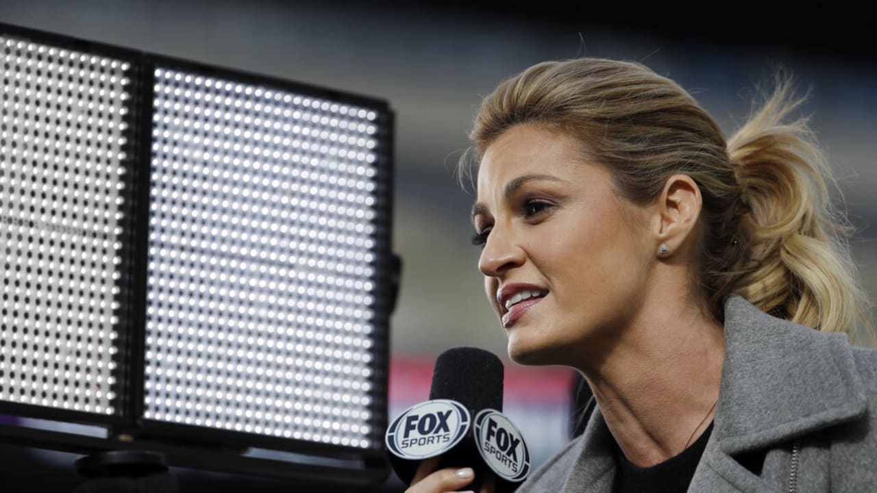 Erin Andrews, el ícono del reporterismo a pie de campo