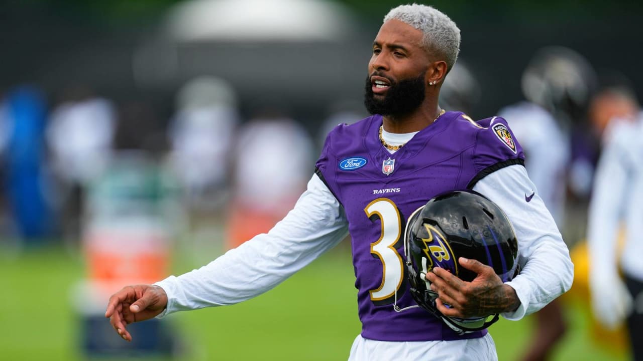 Odell Beckham arrives to Ravens camp with physique built for long ...