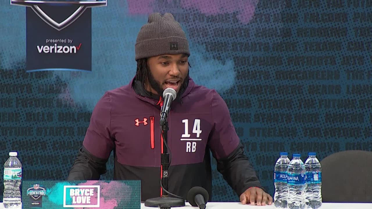 Stanford University running back Bryce Love's 2019 NFL Scouting Combine ...