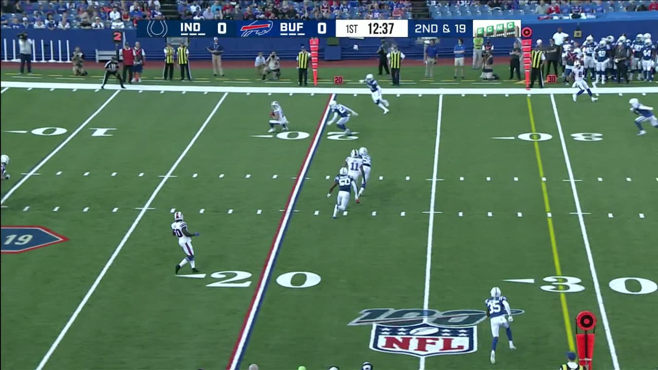 Cole Beasley records first catch in Bills preseason debut