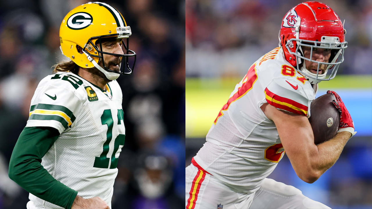 Packers QB Aaron Rodgers, Chiefs TE Travis Kelce lead Players of the Week