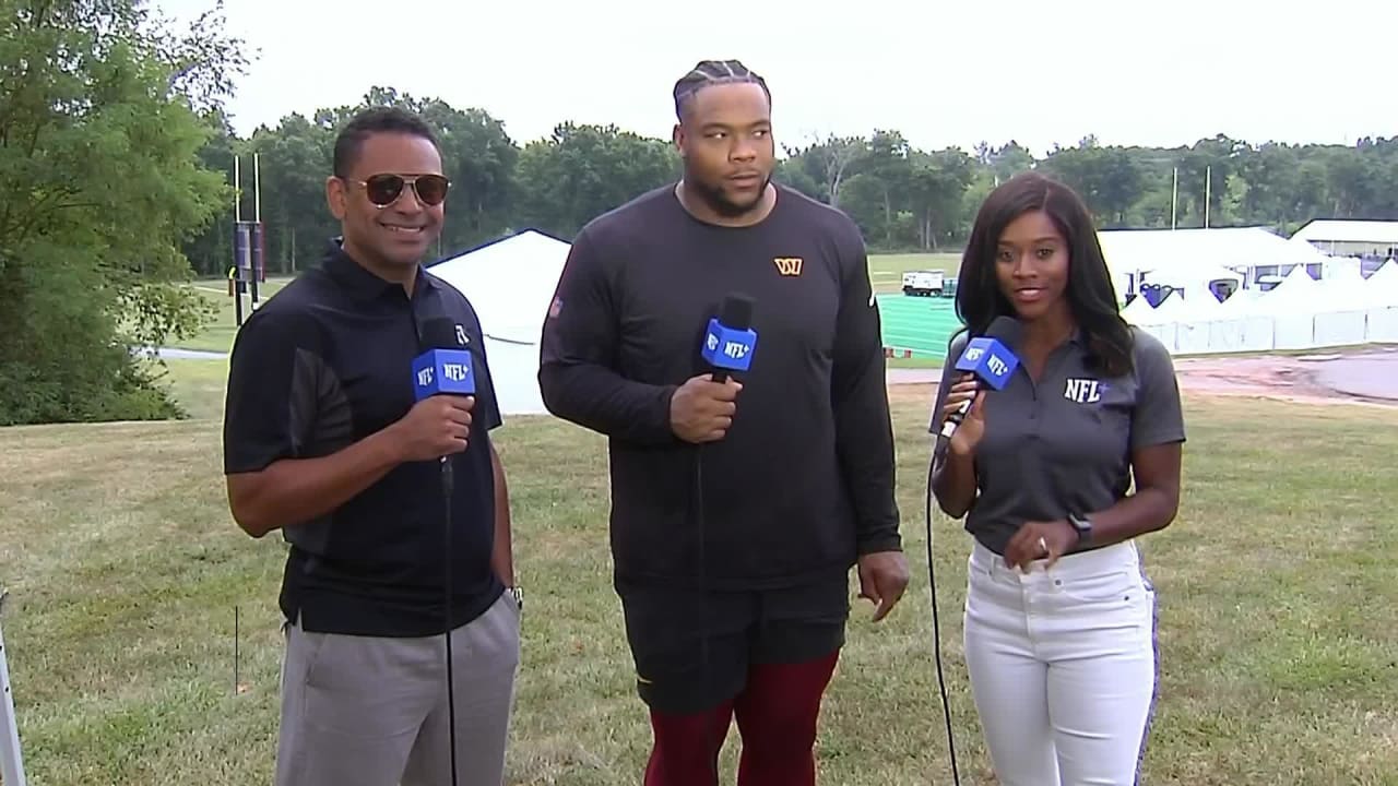 Washington Commanders defensive tackle Daron Payne talks expectations ...