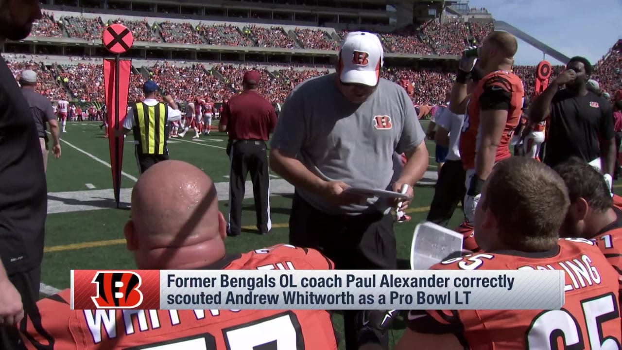 Paul Alexander on scouting future Pro Bowl LT Andrew Whitworth