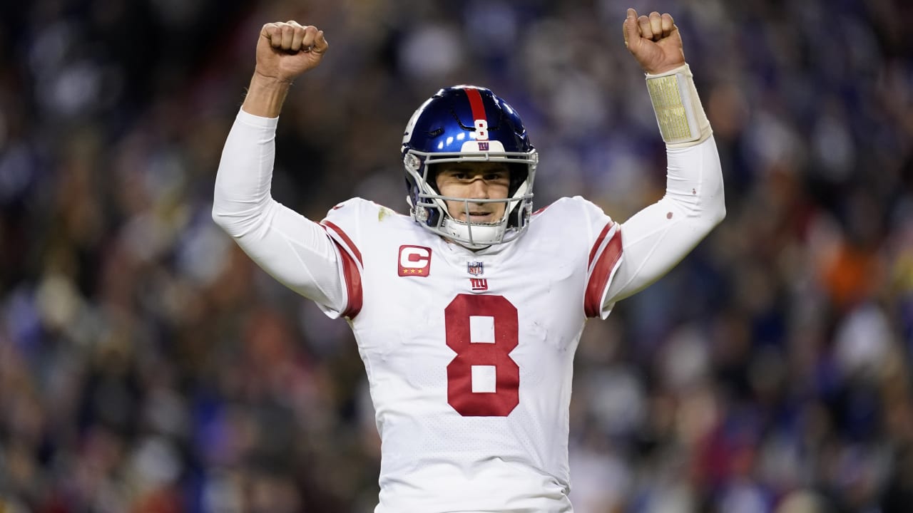 NFL Network's Michael Robinson: New York Giants quarterback Daniel ...