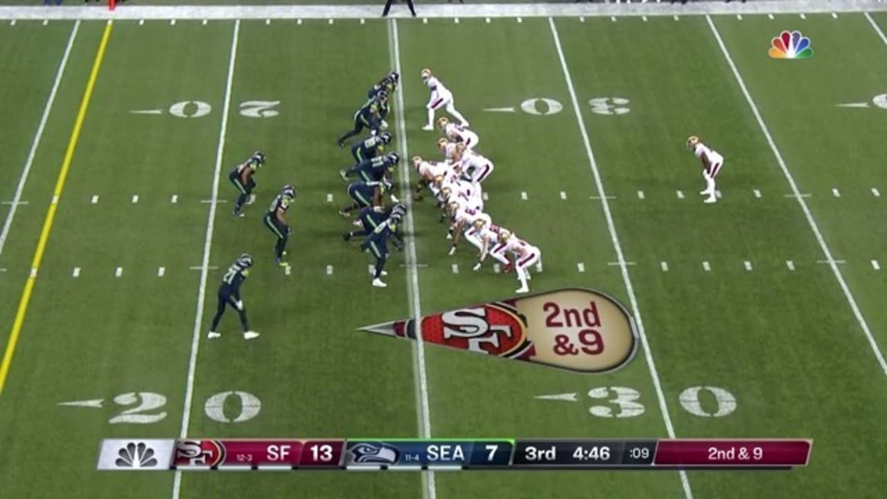 Jimmy G hits Deebo Samuel on quick slant for 24-yard gain