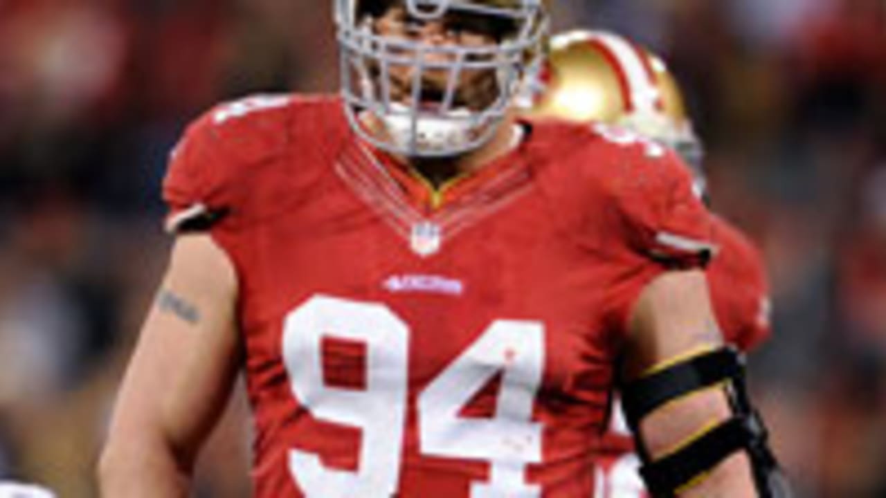 Niners' Justin Smith: Injured left arm 'feeling all right'